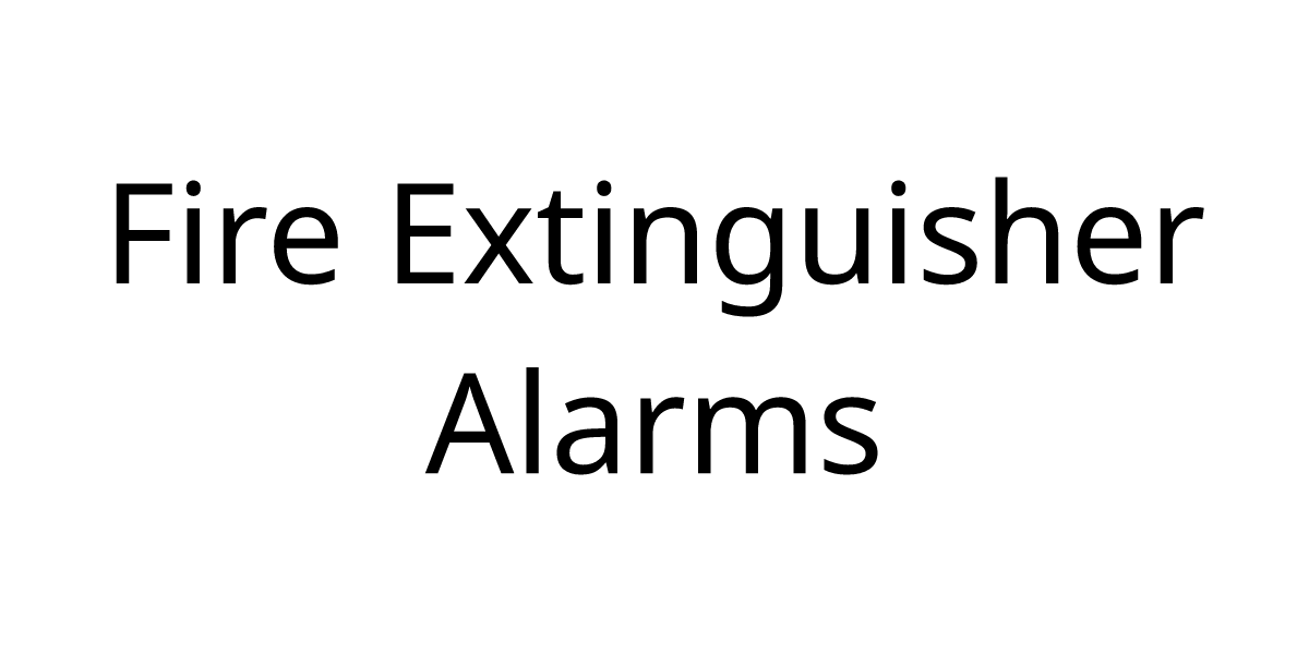 Fire Extinguisher Alarms | STI Global (Americas)
