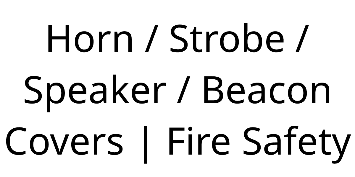 Horn / Strobe / Speaker / Beacon Covers | Fire Safety | STI Global ...