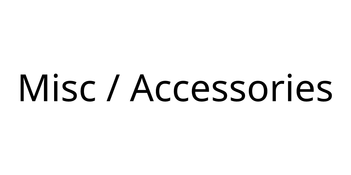 Misc / Accessories | STI Global (Americas)