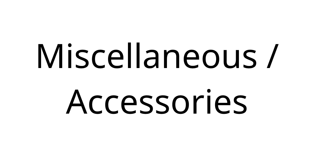 Miscellaneous / Accessories | STI Global (Americas)