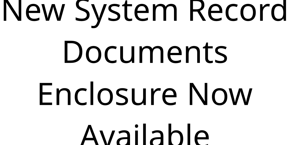 New System Record Documents Enclosure Now Available | STI Global (Americas)