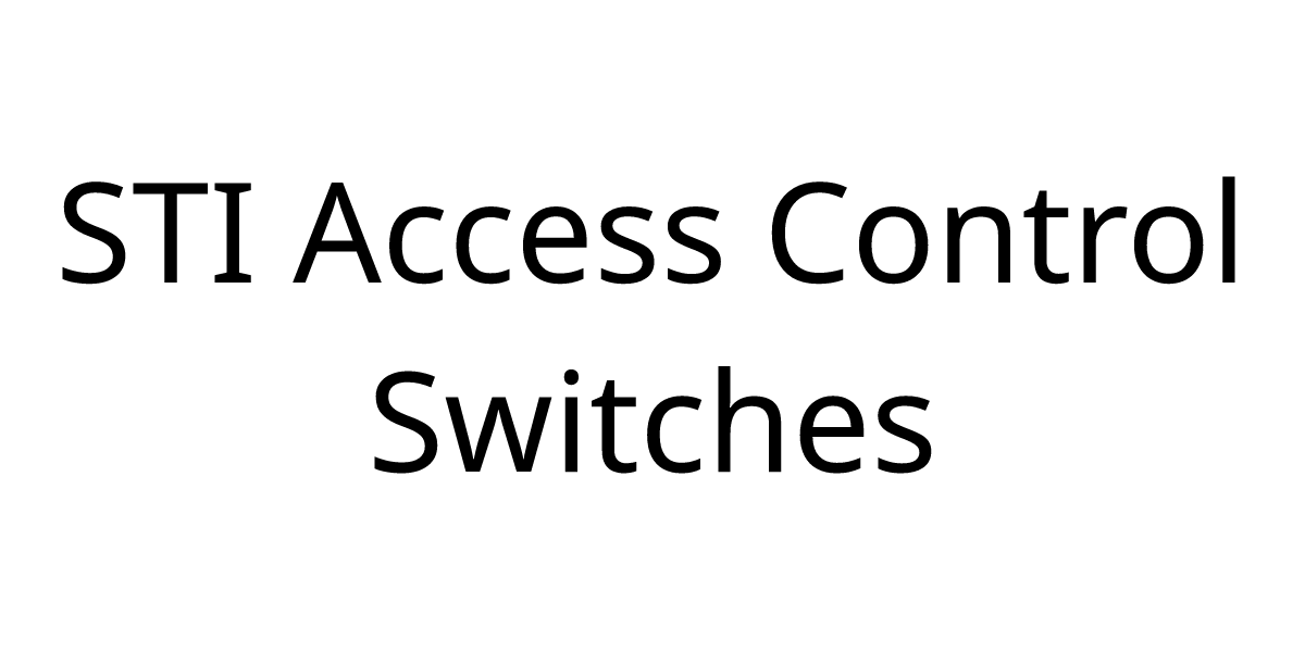 STI Access Control Switches | STI Global (Americas)