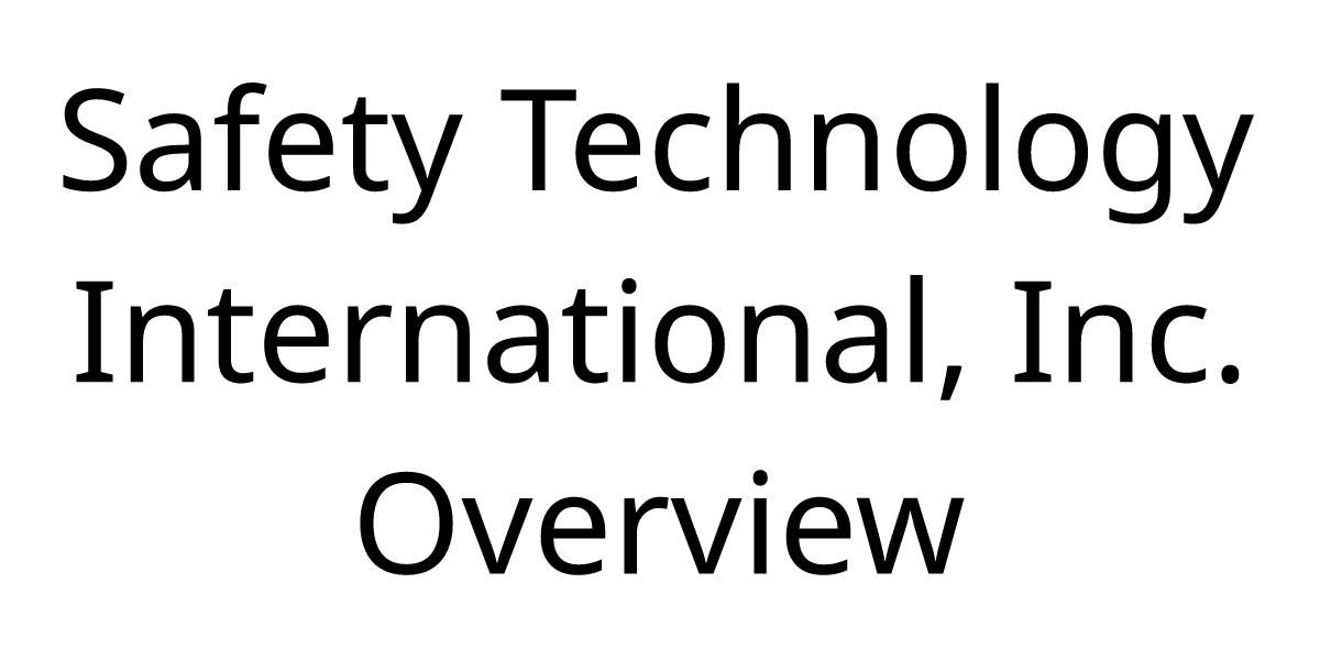 Safety Technology International, Inc. Overview | STI Global (Americas)