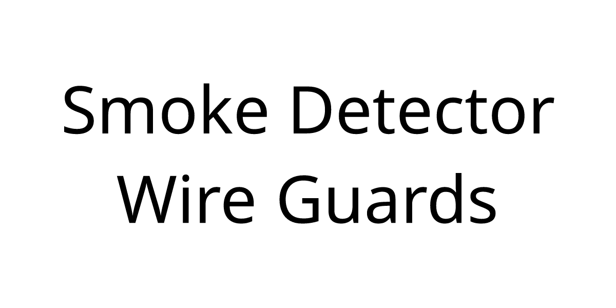 Smoke Detector Wire Guards | STI Global (Americas)