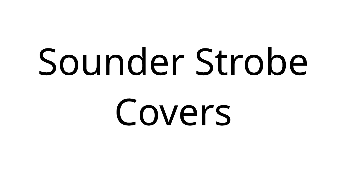 Sounder Strobe Covers & Enclosures | STI Global (EMEA)