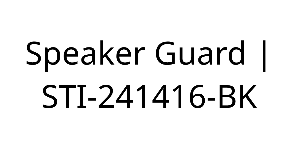 Speaker Guard | STI-241416-BK | STI Global (Americas)
