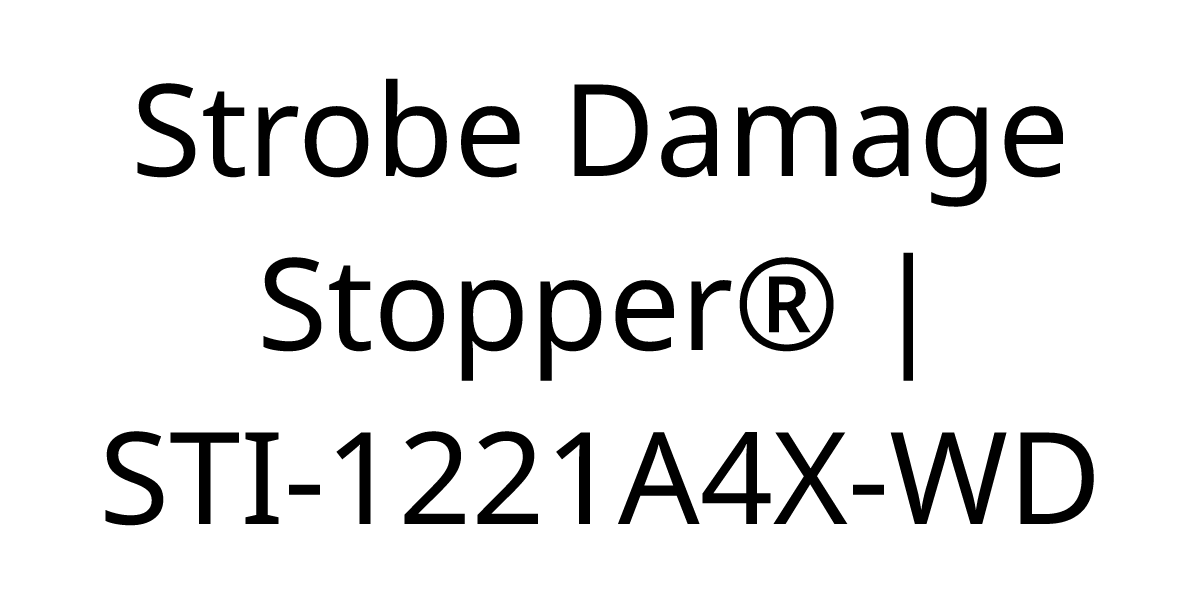Strobe Damage Stopper® | STI-1221A4X-WD | STI Global (Americas)