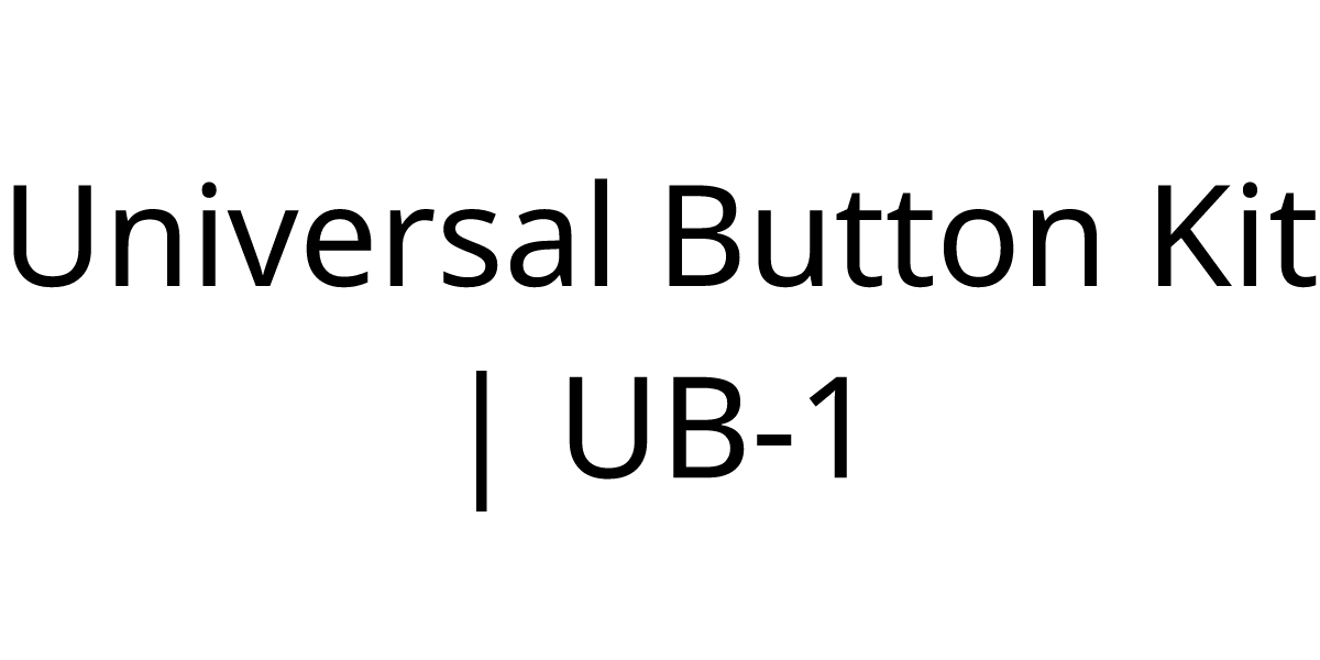 Universal Button Kit | UB-1 | STI Global (Americas)